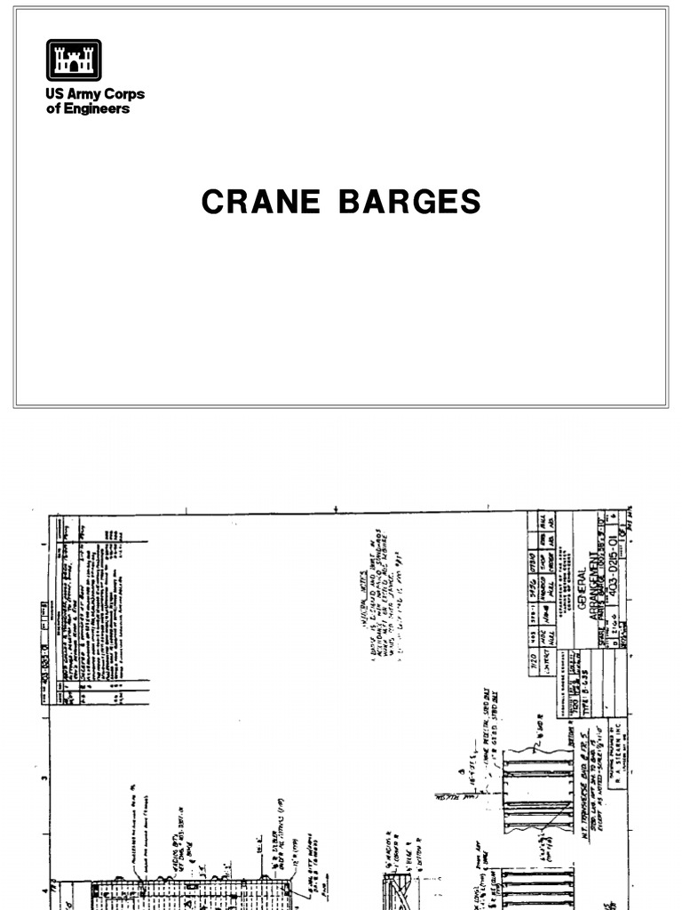 Crane Barge | PDF