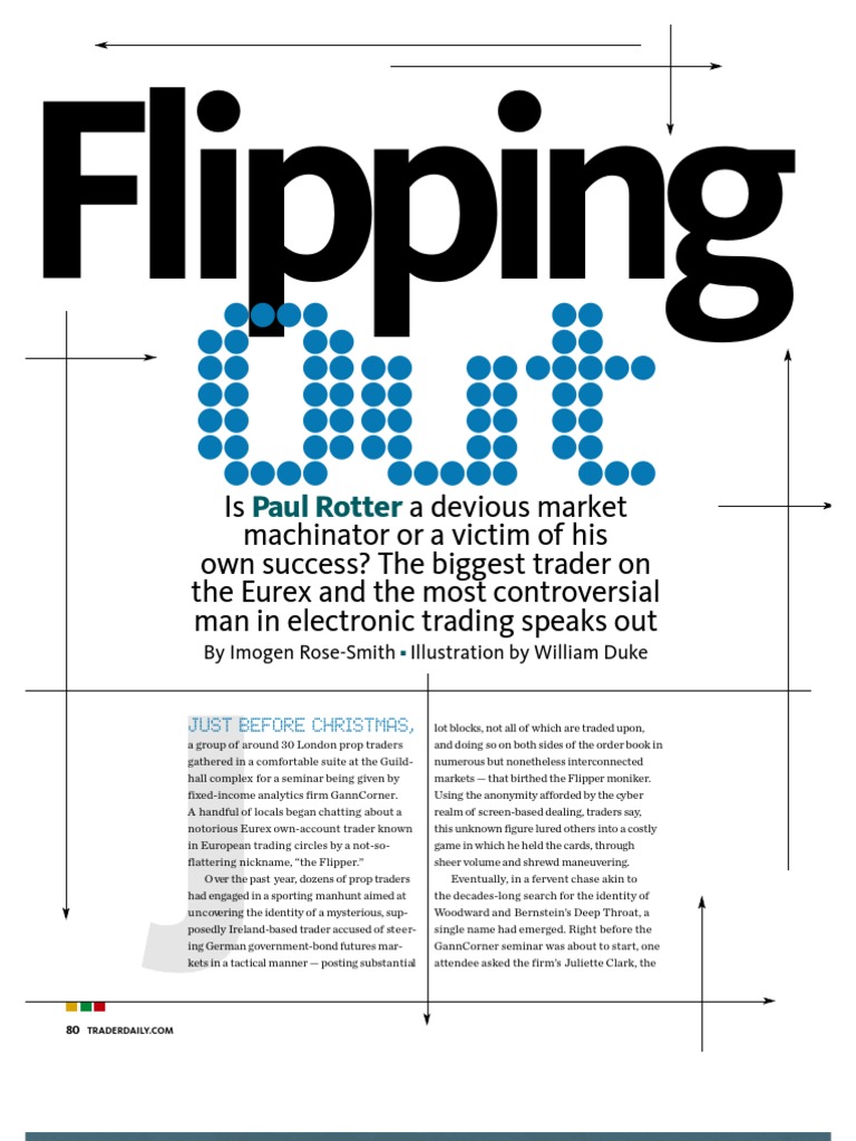 The Flipper, Paul Rotter | PDF | Futures Contract | Securities (Finance)