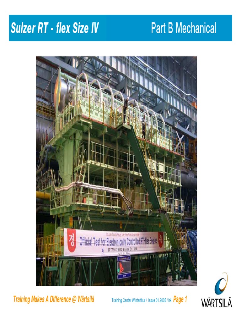 02 RT Flex4 Course B Mechanical 9520 | PDF | Valve | Pump