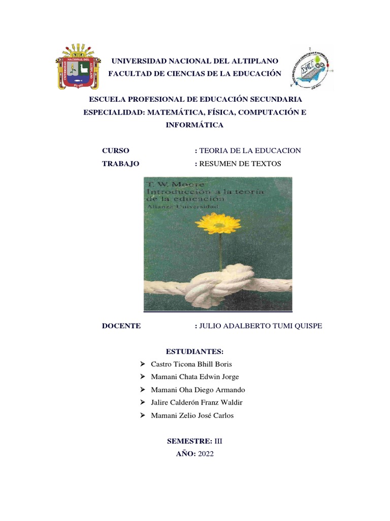 Capitulo 3 - Teorias Historicas de La Educacion | PDF | John Stuart Mill | John Dewey