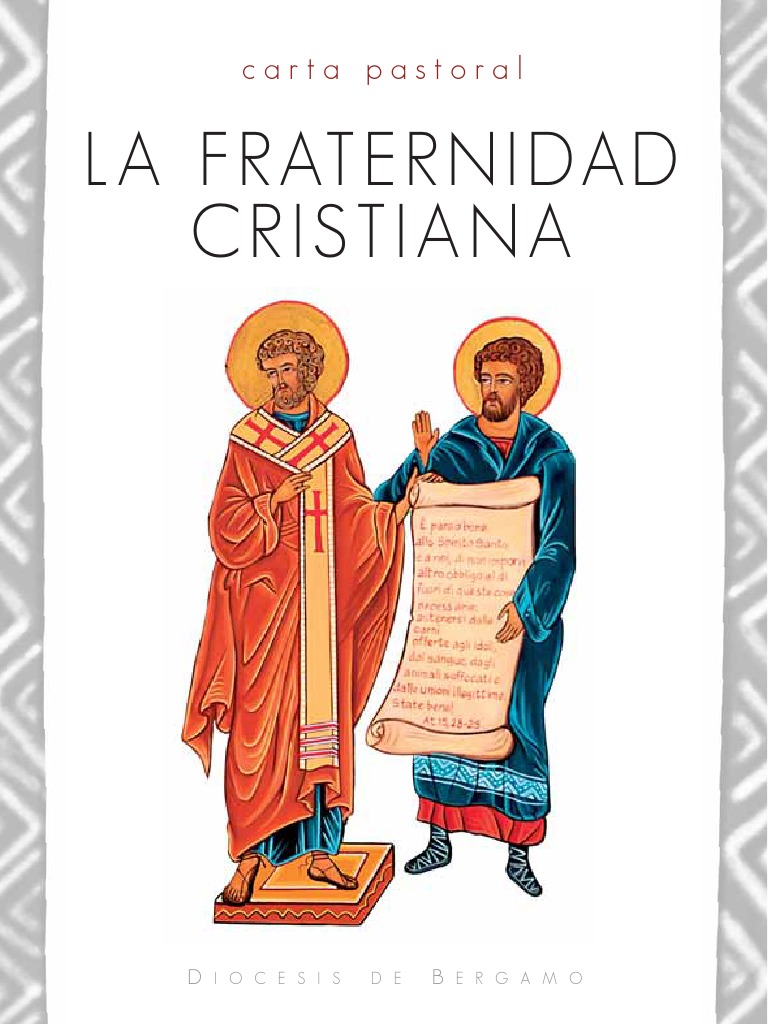 Fraternidad en la comunidad cristiana | PDF | Iglesia Católica | Jesús
