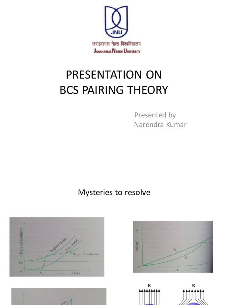 BCS Pairing Theory | PDF | Electron | Superconductivity