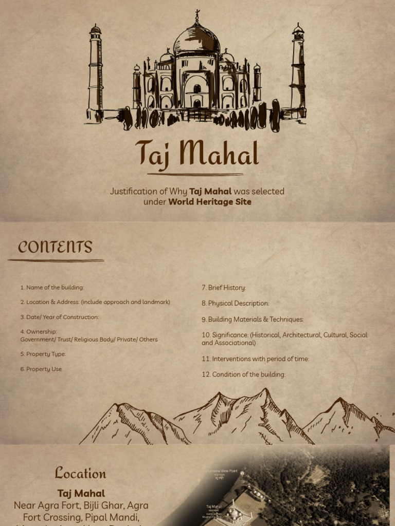 Taj Mahal | PDF