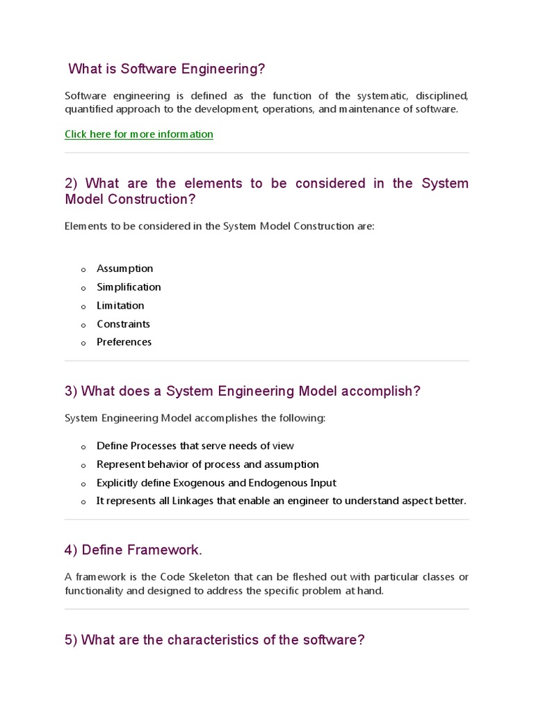 What Is Software Engineering | PDF | Software Testing | Software ...