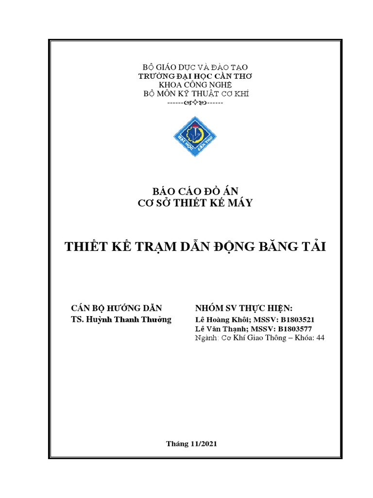 N7 - Lê Văn TH NH (B1803577) - Lê Hoàng Khôi (B1803521) | PDF
