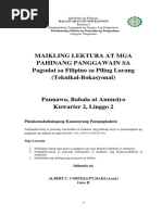 Module 3 Tekstong Impormatibo | PDF