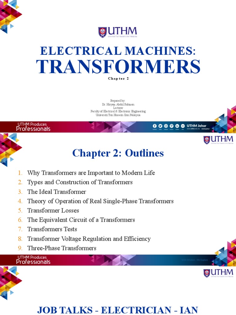 Electrical Machines:: Transformers | PDF | Transformer | Electrical ...