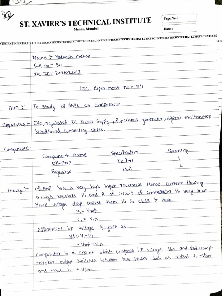 St. Xavier's Technical Institute Info | PDF