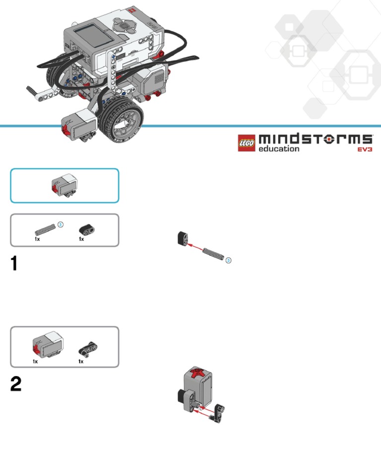 Ev3 Touch Sensor Driving Base | PDF