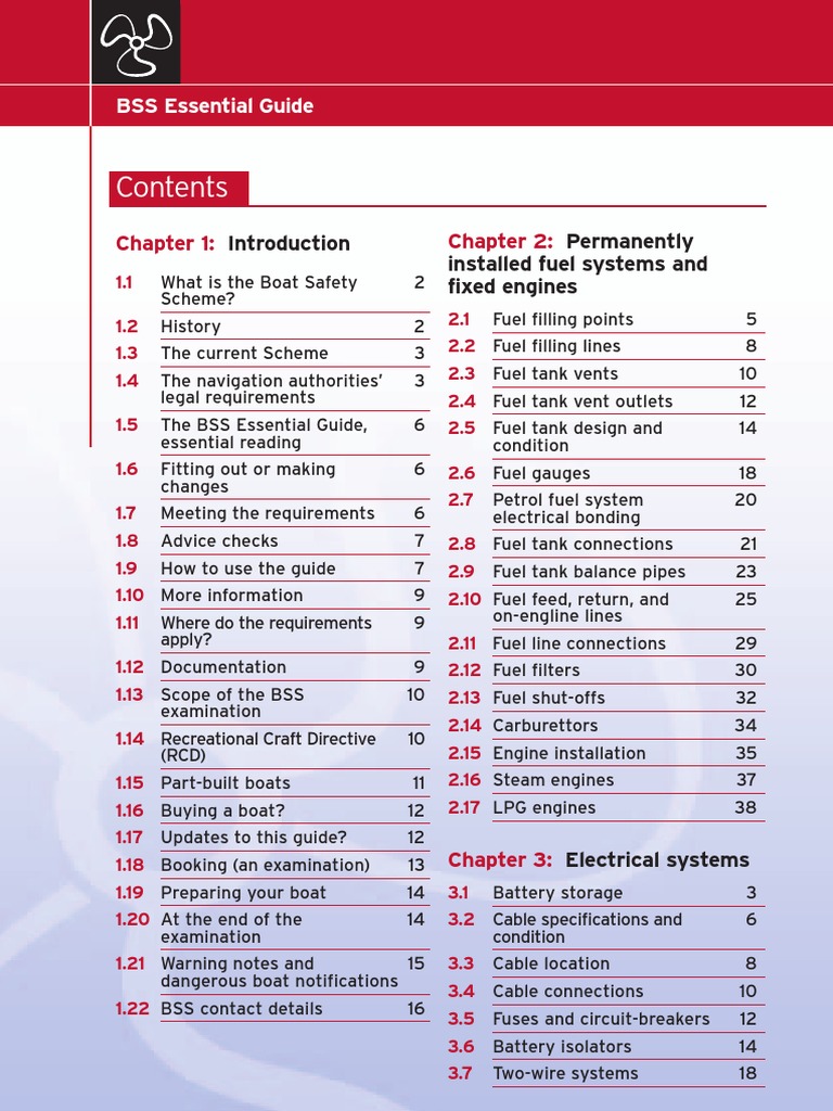 BSS Essential Guide: Permanently Installed Fuel Systems and Fixed ...