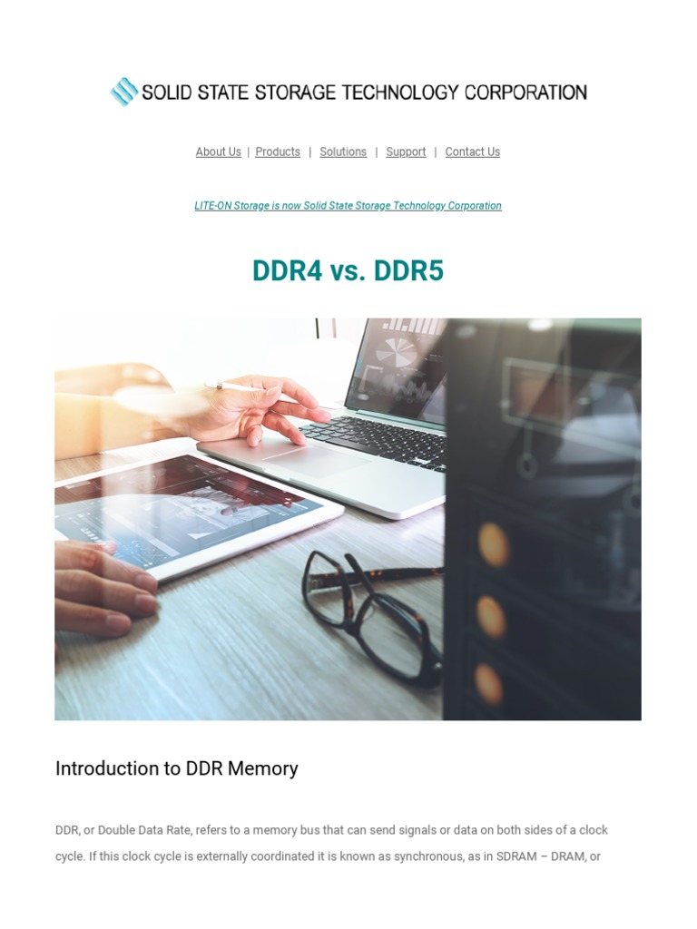 DDR4 vs. DDR5 - Blog | PDF | Random Access Memory | Dynamic Random Access Memory