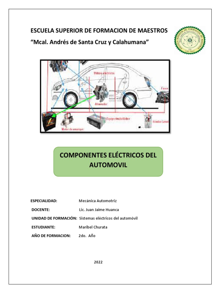 Componentes Electricos | Descargar gratis PDF | Relé | Ingenieria Eléctrica