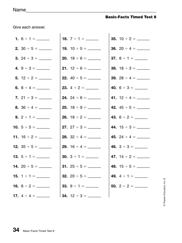 G3 - Math (1) Revision Worksheets (May 2011) | PDF | Rectangle ...