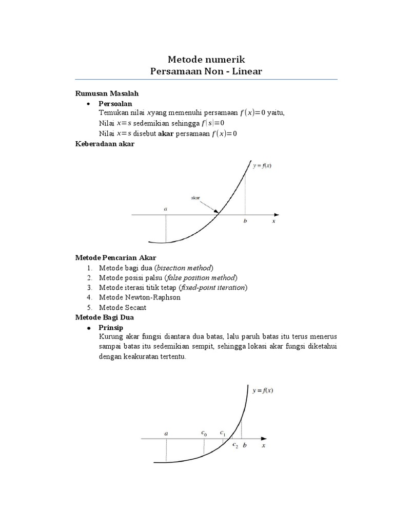 Metode Numerik | PDF