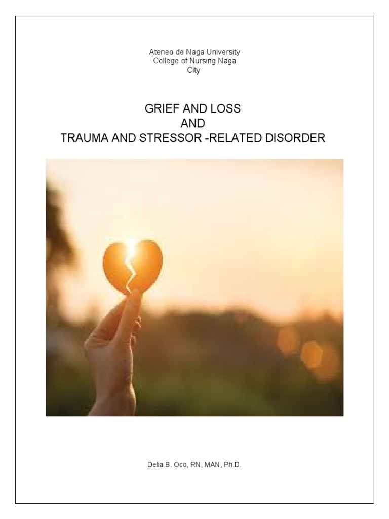 Grief and Loss | PDF | Dissociation (Psychology) | Grief