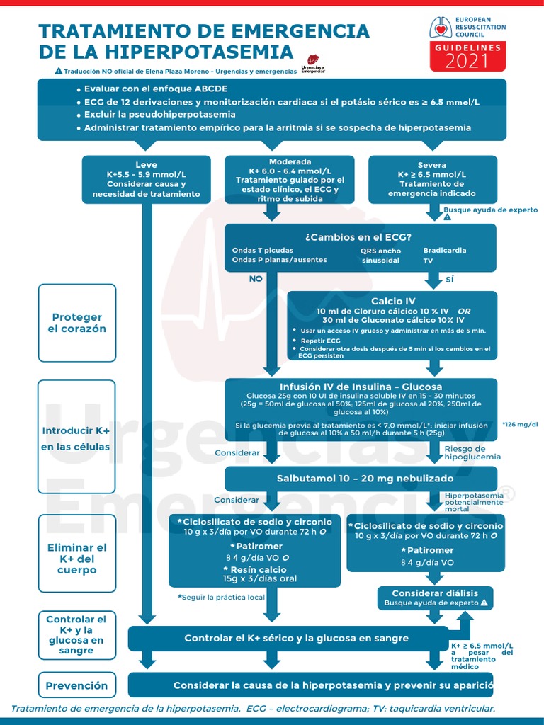 Hiperpotasemia 1 | PDF | Electrocardiografia | Enfermedades y trastornos