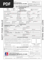 Philsys Registration Form 1A: For 5 Years Old and Above | PDF ...