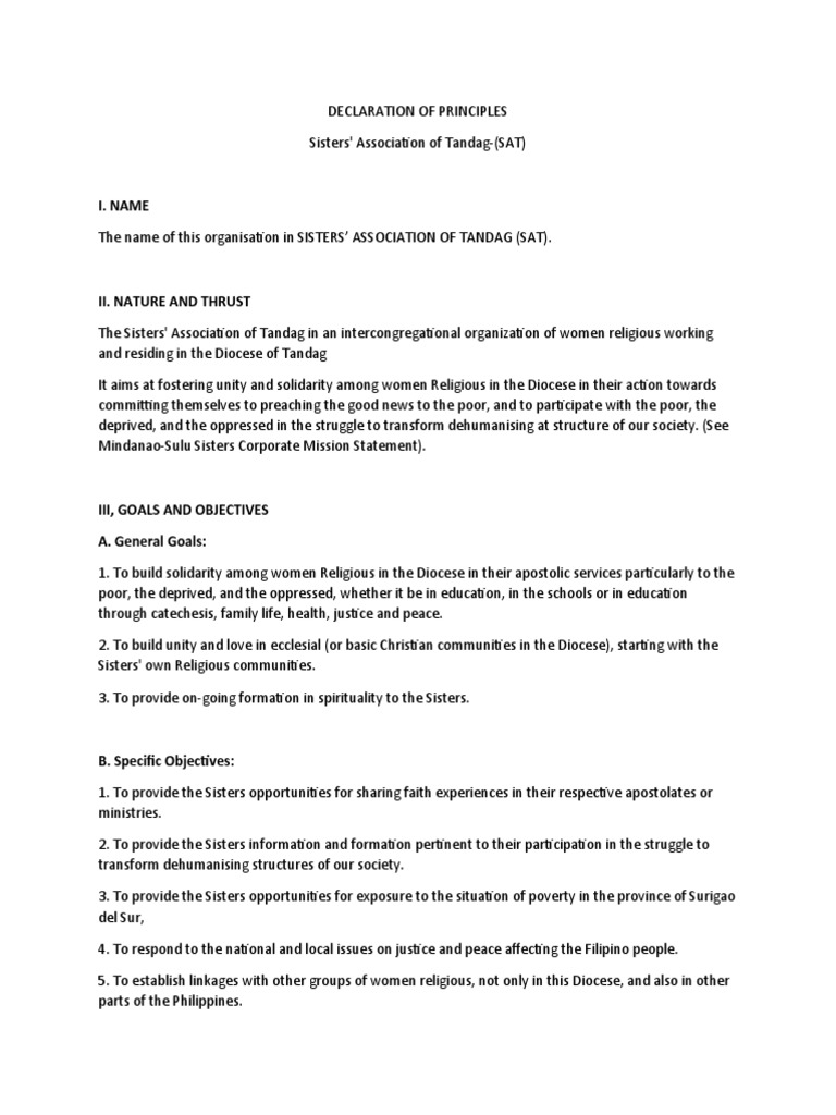 Declaration of Prinples | PDF | Constitutional Amendment | Quorum