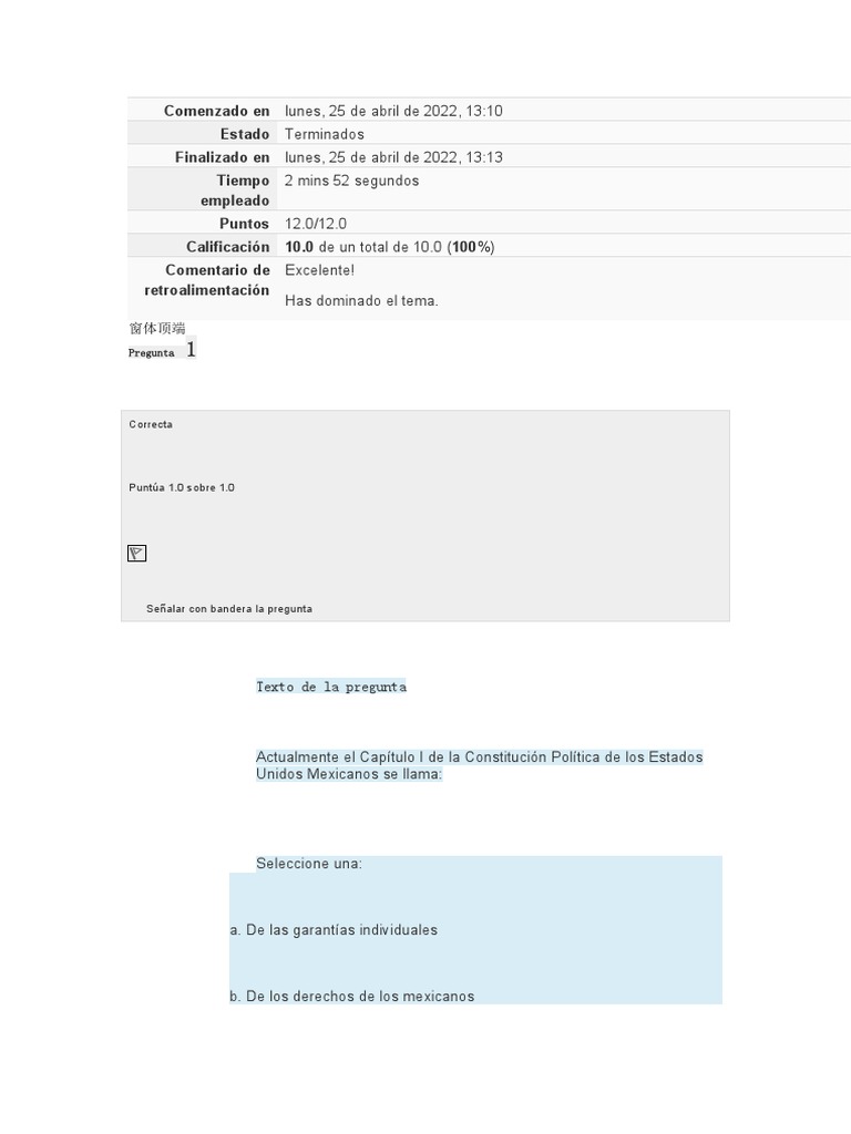 Respuestas Modulo 2 | Descargar gratis PDF | Constitución | Justicia