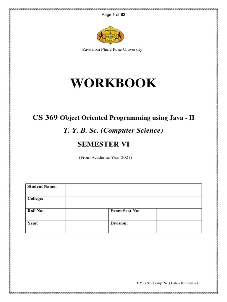 CS 369-Java II Labbook | PDF | Queue (Abstract Data Type) | Array Data Structure