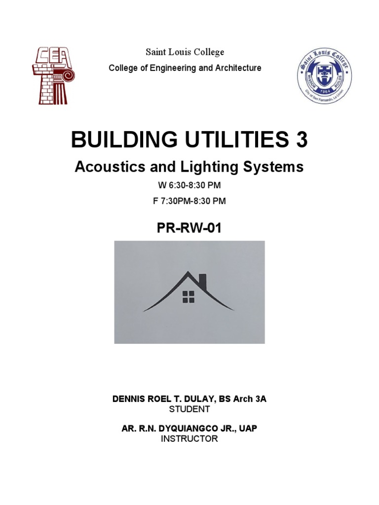 Building Utilities 3: Acoustics and Lighting Systems | Download Free ...