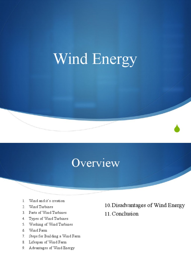 Wind Energy | PDF | Wind Power | Wind Turbine