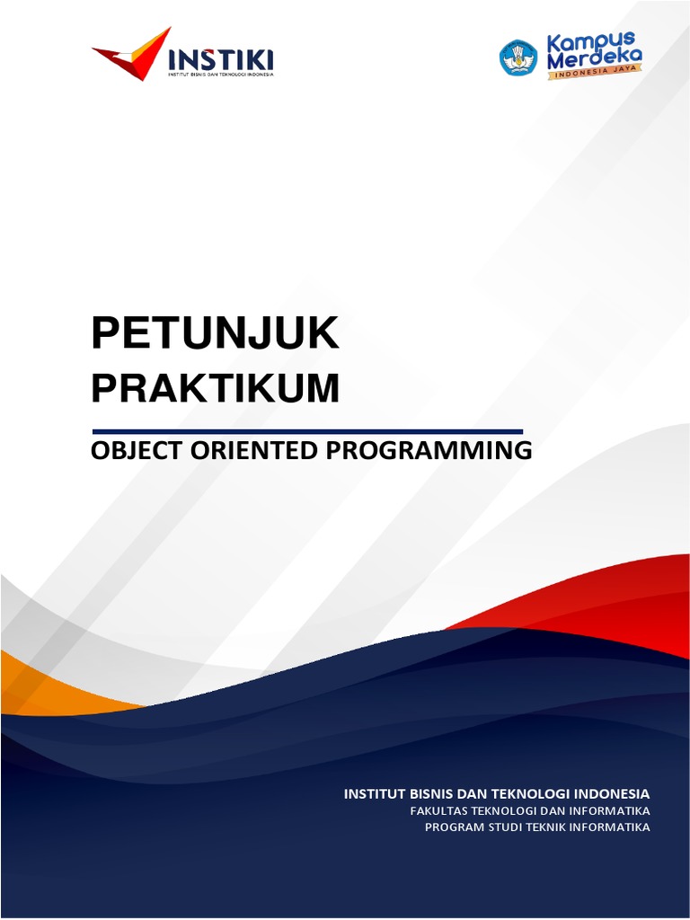 Petunjuk Praktikum Oop - Pertemuan 6 | PDF | Komputer