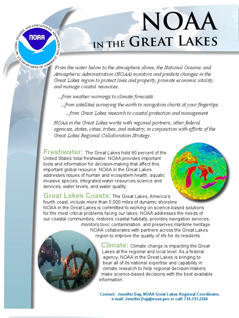 NOAA in The Great Lakes | PDF | National Oceanic And Atmospheric ...