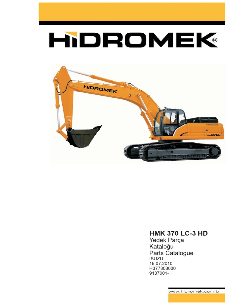 HMK 370lc-3 HD Isuzu Ypk SPC | PDF