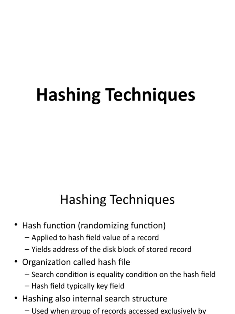 Lect 19 Hashing | PDF | Computer Data | Algorithms
