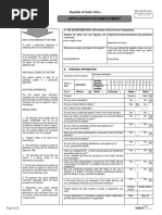 Public Service Job Application Form | PDF