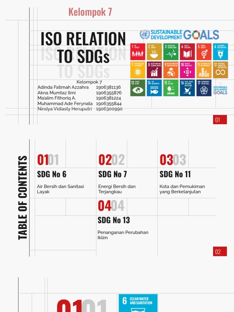 ISO SDGs Room 7 | PDF