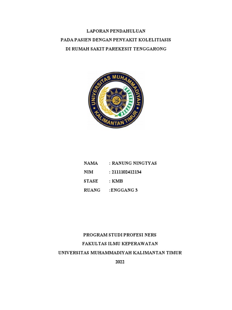 LP Kolelitiasis | PDF