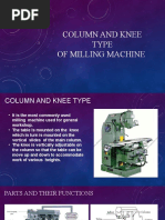 Milling Machine Parts and Functions | PDF | Home & Garden | Technology ...