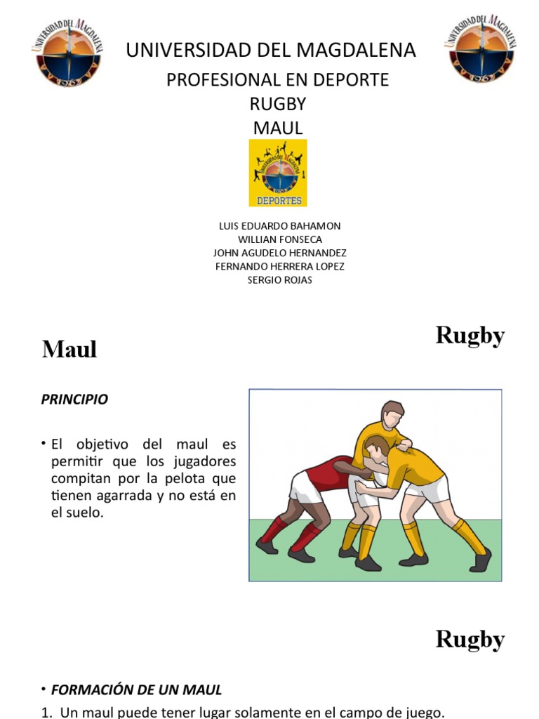 El Maul | PDF | Fútbol rugby | Deportes