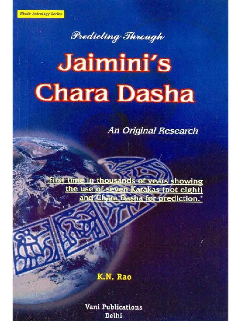 K N Rao Jaiminis Chara Dasha | PDF