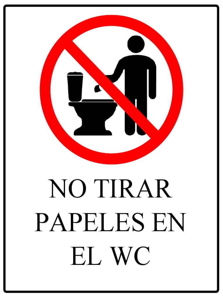 Cuidado: No Tire Papeles al WC | PDF