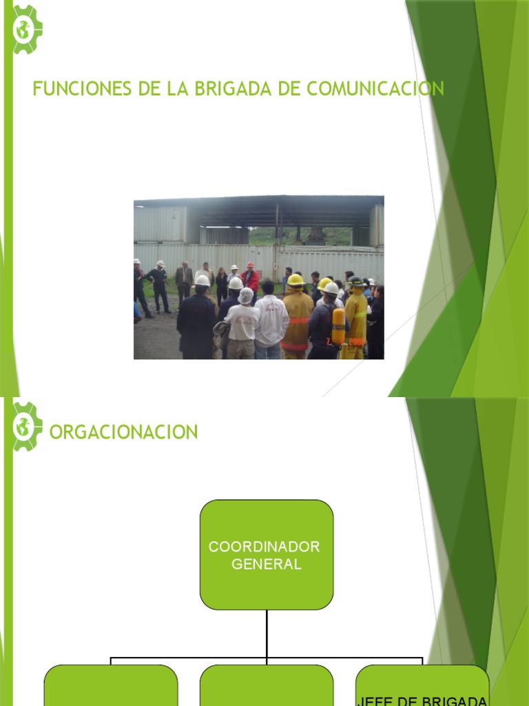 Funciones De La Brigada De Comunicacion Pdf