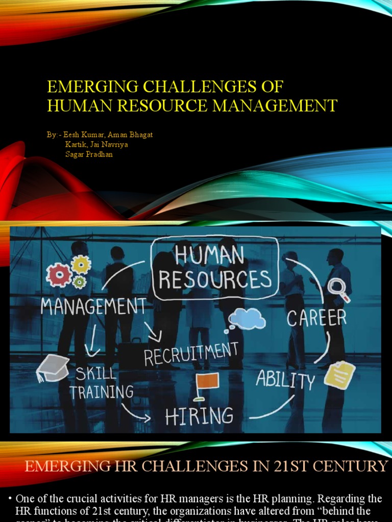 Emerging Challenges of Human Resource Management | PDF | Human Resource ...