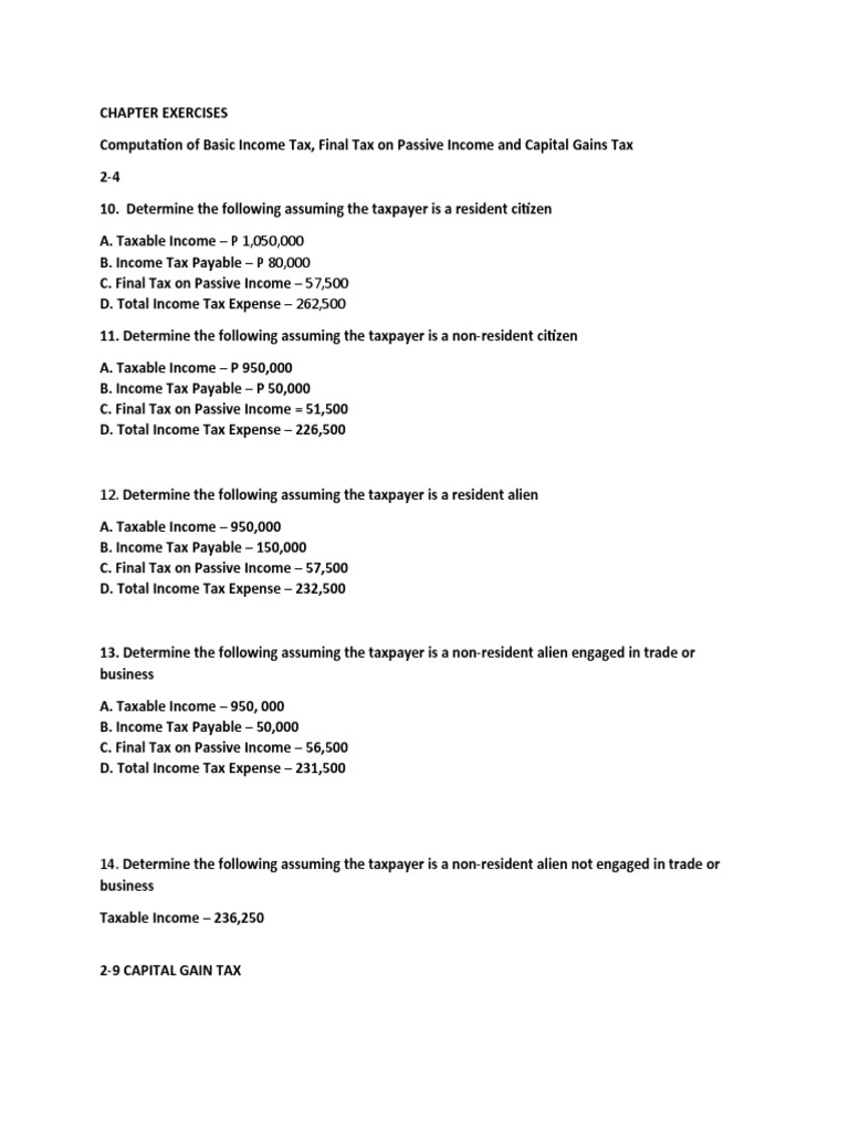 Chapter Exercises Legit | PDF