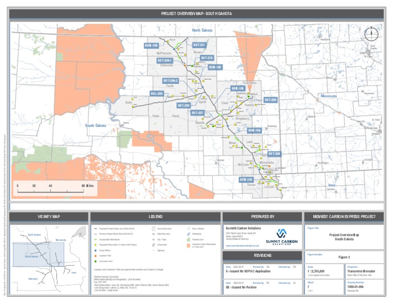 North Dakota: Project Overview Map - South Dakota | PDF | Map ...