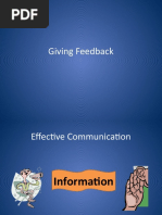 Characteristics of Effective Feedback | PDF | Feedback | Motivation