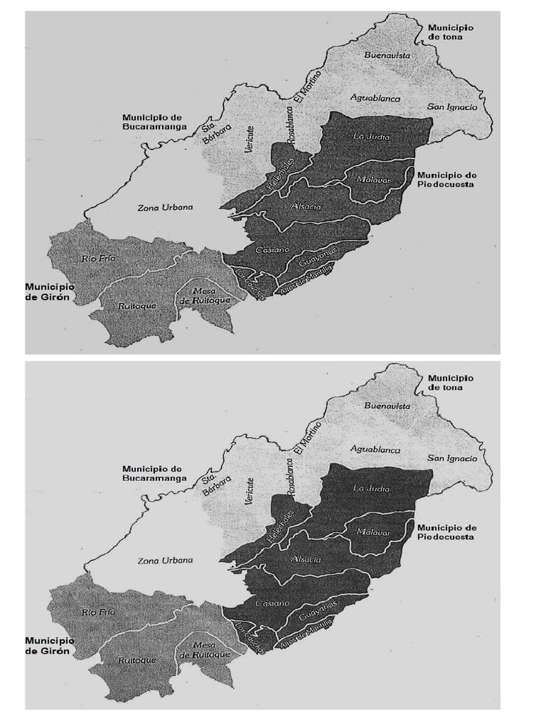 Mapa de Floridablanca | PDF