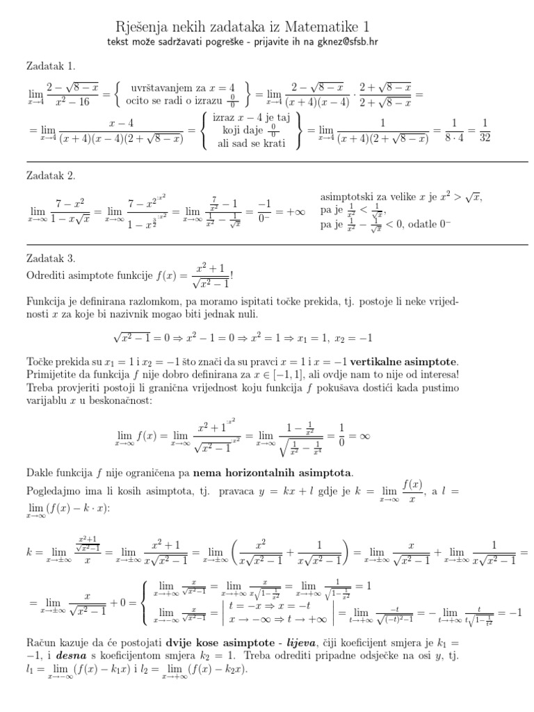 Rijeseni Zadaci | PDF