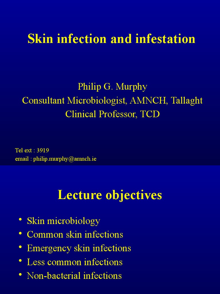 Skin Infections and Infestations | PDF | Animal Diseases | Clinical ...
