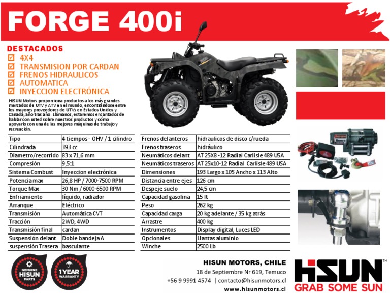 Forge 400 I | PDF