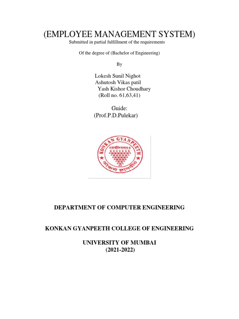 Employee Management System | PDF | Employment | World Wide Web