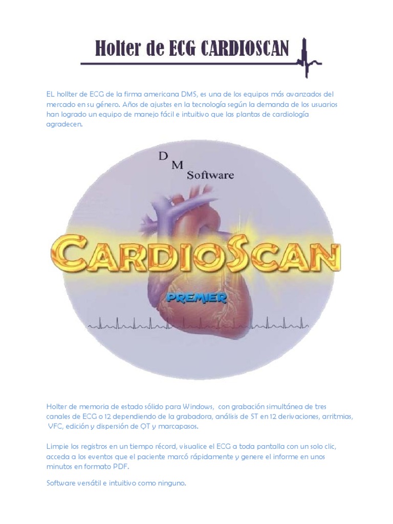 Holter ECG CardioScan | PDF