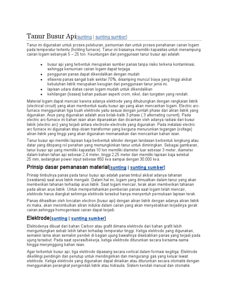 Tanur Busur Api | PDF