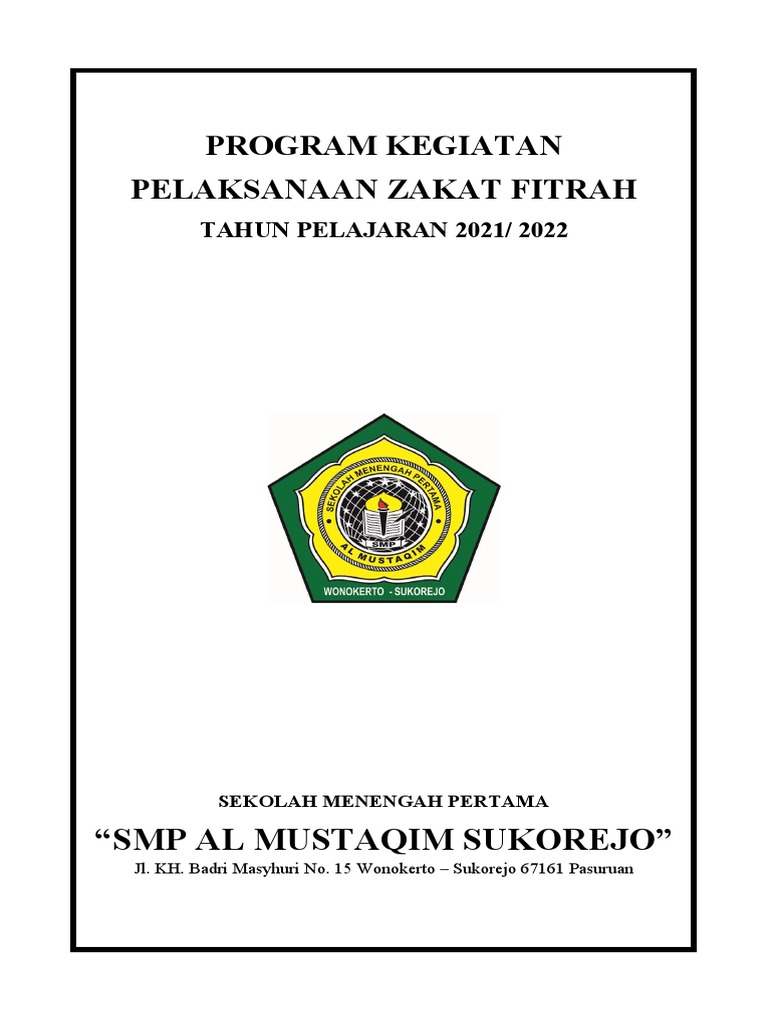 Program Zakat | PDF Program Zakat | PDF